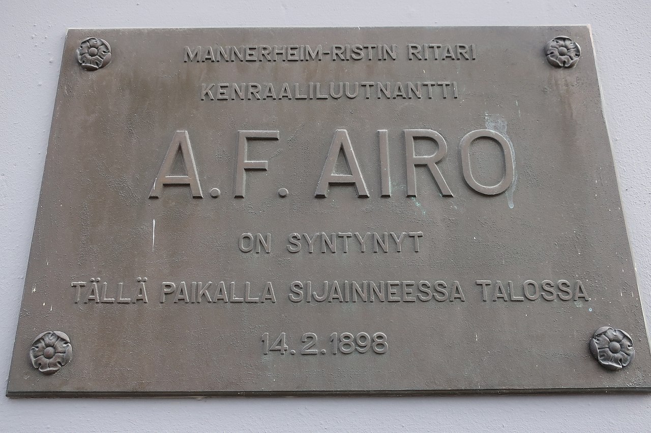 Airon syntymäkodin muistomerkki (Valle Kaski) - Jälkipeli.net